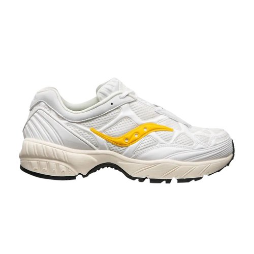 Saucony Grid Web | Size 11.5 'White Gold' - S7046-6 9 | Solesense