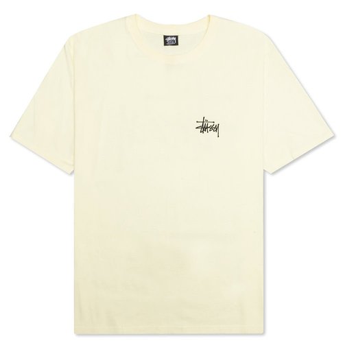 Stüssy Basic Tee 'Pale Yellow' - 1904649-PYEL | Solesense