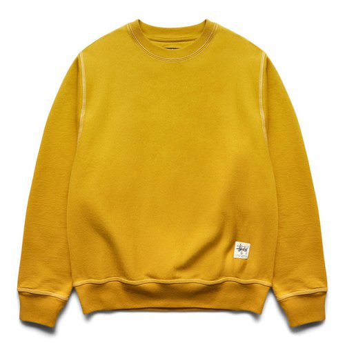 Stüssy Contrast Stitch Label Crew - 118458 | Solesense