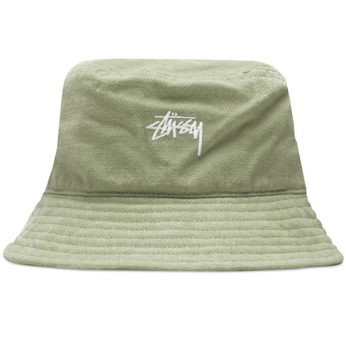 Stüssy Stock Bucket Hat 2 'Light Olive' - 1321050-LOLV | Solesense