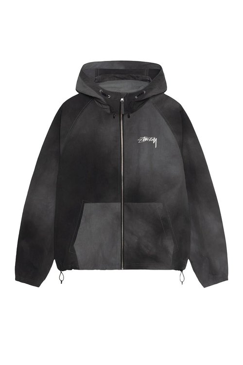 Stüssy Beach Shell Wave Dye 'Black' - 115745-BLAC-S | Solesense