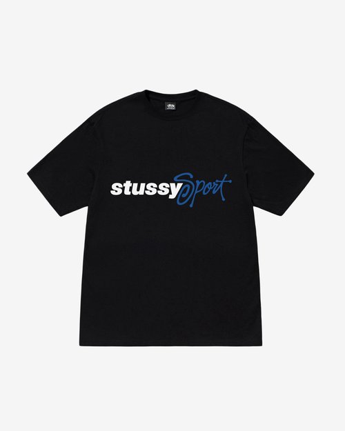 Stüssy Sport Script Tee 'Black' - 1905070 | Solesense