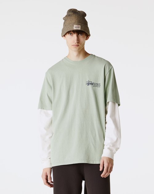 Stüssy Superior Quality Pigment Dyed T-Shirt 'Granite' - 1905058-GRNI ...