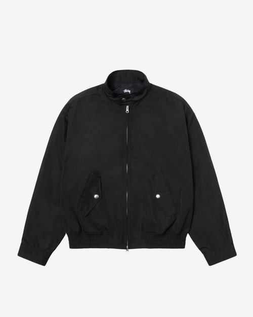 Stüssy Surf Team Harrington Jacket 'Black' - 115850 | Solesense