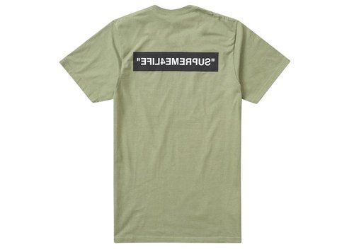 Supreme 4 Life Tee Shirt 'Olive' | Solesense