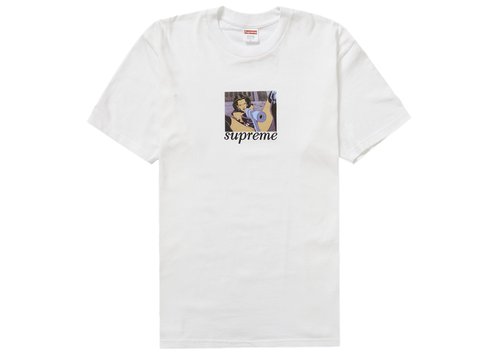 Supreme Aeon Flux Gun Tee Shirt 'White' | Solesense