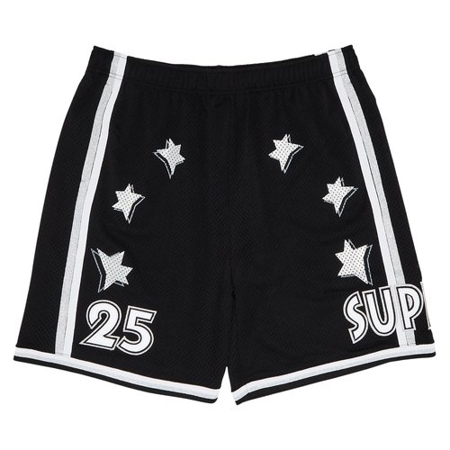 Supreme All Star Basketball Short 'Black' - SS25SH31 BLACK | Solesense