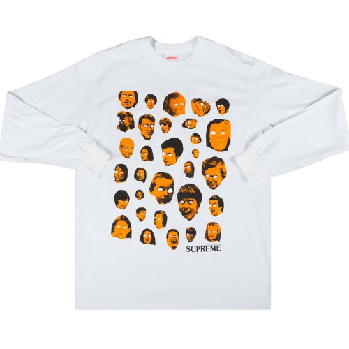 Supreme Faces T-Shirt 'White' - FW19T39 WHITE | Solesense