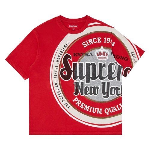Supreme Lager Short-Sleeve Top | Size S 'Red' - SS25KN87 RED | Solesense