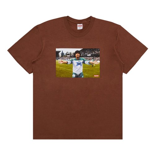 Supreme Maradona Tee 'Brown' - SS24T31 BROWN | Solesense