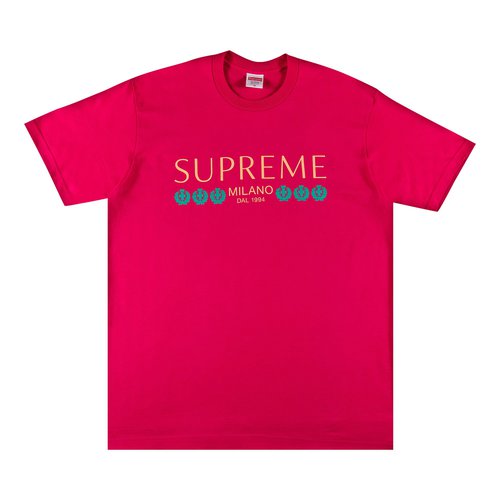 Supreme Milano Tee 'Pink' - SS21T43 PINK | Solesense