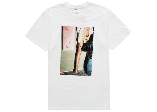 Supreme Model Tee Shirt 'White' | Solesense