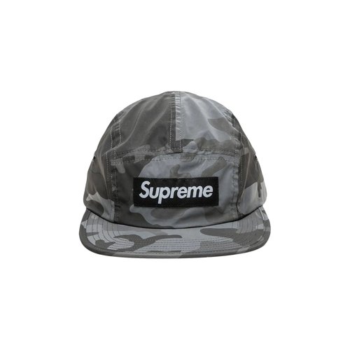 Supreme Reflective Camo Camp Cap 'Snow Camo' - FW18H3 SNOW | Solesense
