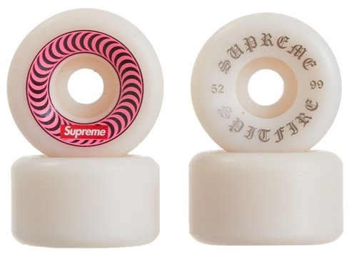 Supreme Spitfire OG Classic Wheels Set of 4 Pink 54MM 'Multicolor ...