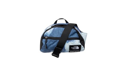 Supreme TNF Bleached Denim Print Roo I 'Fw 21' - SU11275 | Solesense