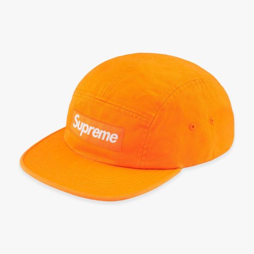 Supreme Washed Chino Twill Camp Cap Light Orange FW23 'Light ...