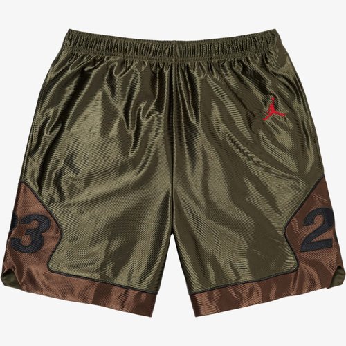 Supreme x Air Jordan Warn Up Short FW24 'Olive' - FW24SH1-OLIVE | Solesense