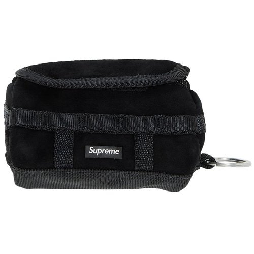 Supreme x The North Face Suede Base Camp Duffle Keychain 'Black ...