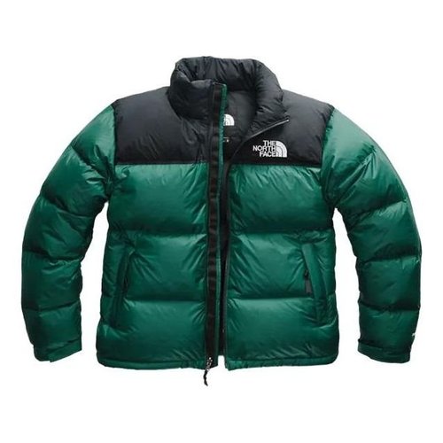 Green North Face Puffer Jacket