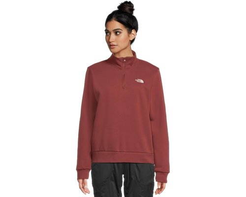 The North Face Evolution Embroidered 1/4 Zip Sweatshirt 'Sumac ...