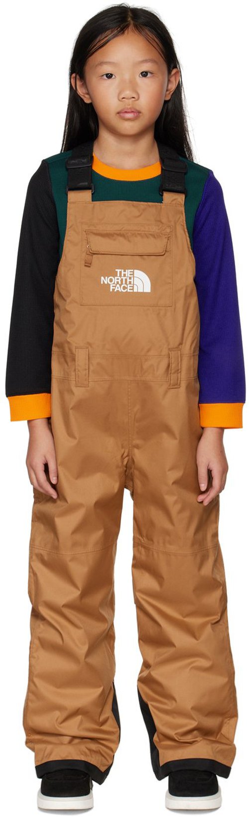 The North Face Kids Brown Freedom Big Snow Pants 'Toasted Brown ...