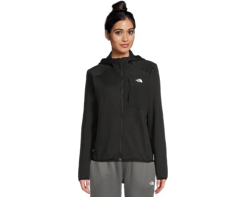 The North Face TNFtm Performance Fleece Full Zip Hoodie Coat 'TNF Black ...