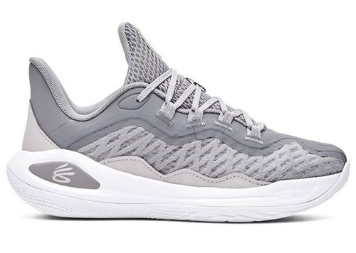 Under Armour Curry 11 Future Wolf Sneakers inClay 'White/White Clay/Steel' - 3027370-100 | Solesense