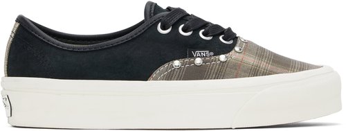 Vans Black & Khaki Premium Authentic 44 'Prep Plaid' - VN0009QZOLV1 ...