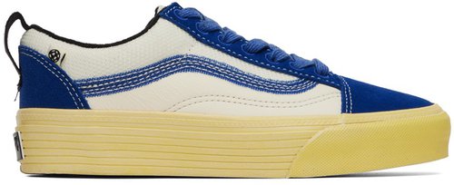 Vans Blue Old Skool Split 'Vintage Blue' - VN0A5FBGFUH1 | Solesense