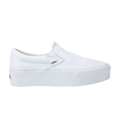 Vans Classic Slip-On Stackform 'White' - VN0A7Q5RW00 | Solesense