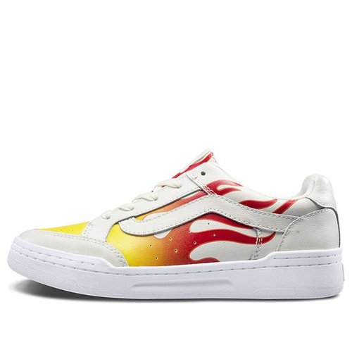 Vans Highland Flame White 'Red' - VN0A38FDUML | Solesense