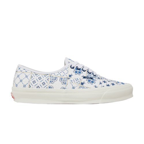 Vans Kith x OG Authentic LX 'Azulejo Tile' - VN0A4BV9WHT | Solesense