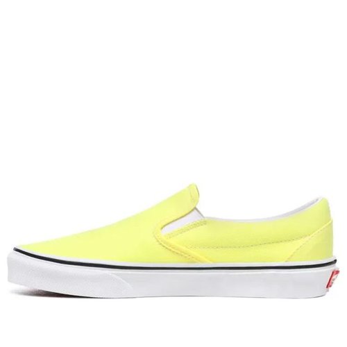 Vans Neon Classic Slip-On 'Lemon Yellow' - VN0A4U38WT7 | Solesense