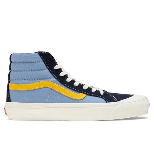Vans OG Style 138 LX 'Black Iris/Placid Blue/Daffodil' - VN0A45KDTPE ...