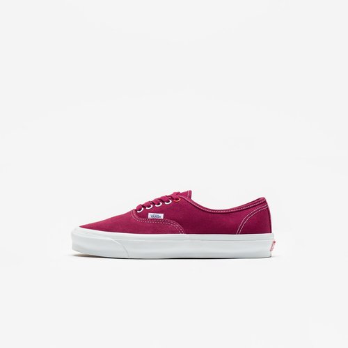 Vans Ray Barbee UA OG Authentic LX 'Dark Red' - VN0A4BV991Y1 | Solesense