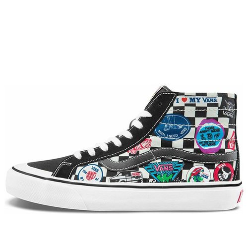 Vans Sk8-Hi Print 'Black' - VN0A3MV13P0 | Solesense