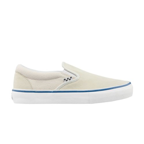 Vans Skate Slip-On 'Raw Canvas - Classic White' - VN0A5FCAACV | Solesense