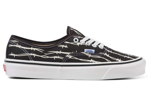 Vans UA Authentic 44 DX Anaheim Factory Barbed Wire 'Black White ...