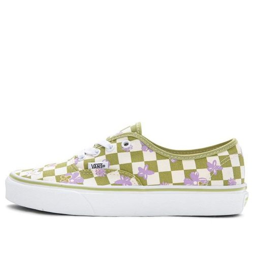 Vans Wallpaper Authentic Checkered Floral 'Green White' - VN0A5KS9CCF ...