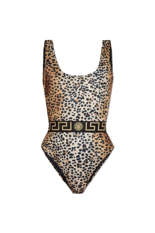 Versace Greca Border One-piece Swimsuit - 1A13661 1003204 5N580 | Solesense