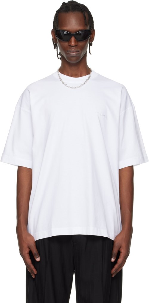 VETEMENTS Iconic Logo T-shirt 'White' - ME76TR141WW | Solesense