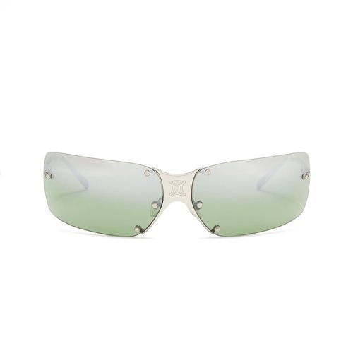 Vintage Frames CELINE 'Silver/Dark Green' - SC1033 581X | Solesense